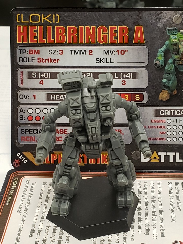 Battletech Plastic Mech from Kickstarter Catalyst + MERCENARIES ....you ...