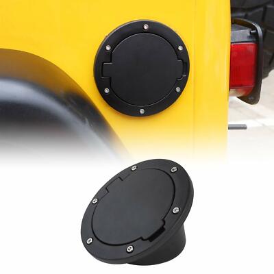 Non-Locking TJ Gas Cap Cover Fuel Door for 1997-2006 Jeep Wrangler TJ A ...