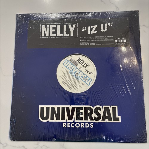 Nelly “IZ U” 12” Single LP Vinyl Record New Sealed - Clean Dirty ...