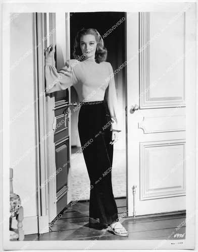 o10694 1947 orig photo beautiful Karin Booth fashion portrait film The ...