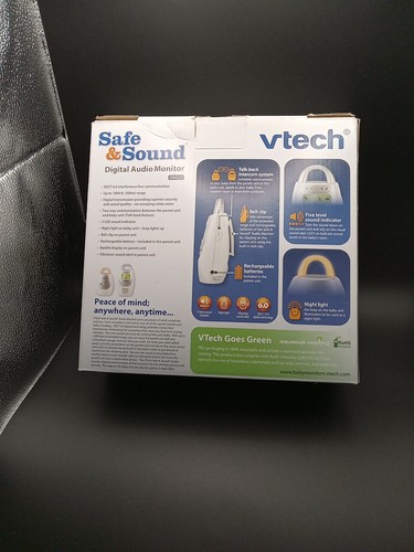 NEW VTech Safe Sound Digital Audio Monitor DM221-Has Talk Back Night Light Baby 735078021854| eBay