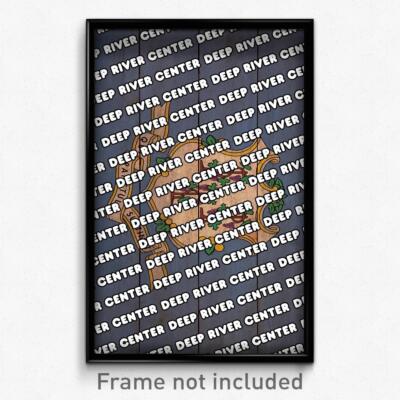 Deep River Center Connecticut Poster (CT City Souvenir 11x17 Town Print ...