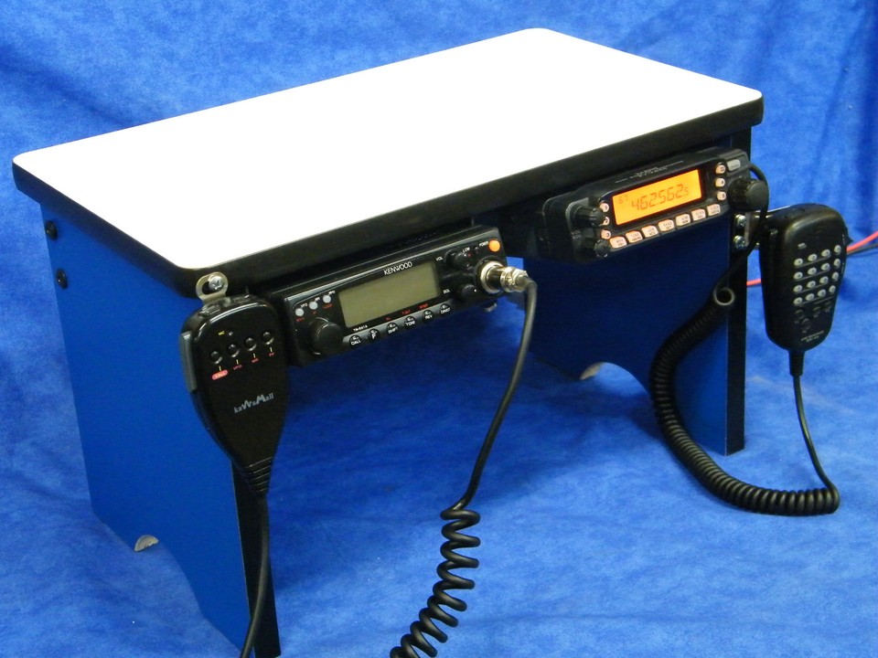 Ham Radio Bench Rack mount or Holder UHF VHF HF 2 Meter 440 | eBay