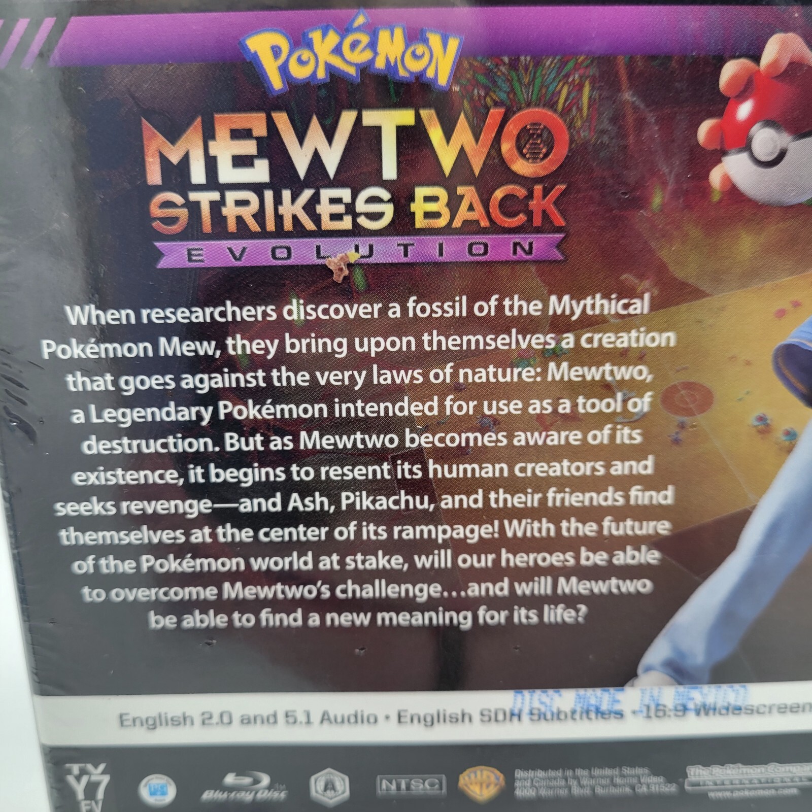 Pokemon The Movie: Mewtwo Strikes Back Evolution (Blu-ray, 2019) for ...