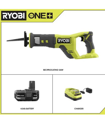 Ryobi P519VN 18V Cordless Reciprocating Saw for sale online | eBay