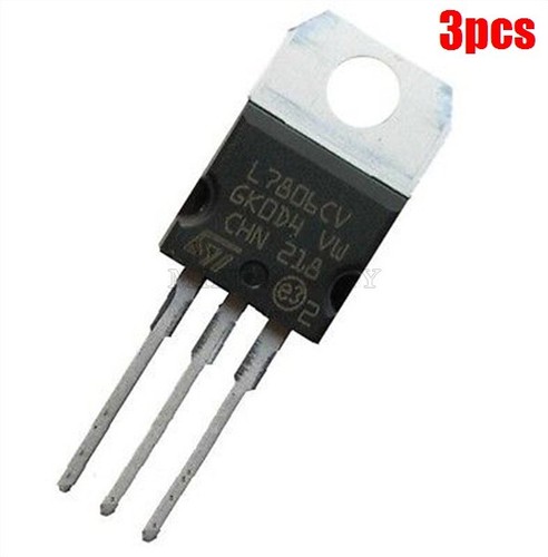 3Pcs L7806 L7806CV Reg Ldo 6V 1.5A TO220 New Ic qc | eBay.de
