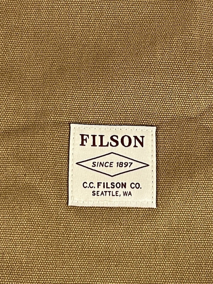 FILSON TIN CLOTH APRON DARK TAN NWT IMPORTED | eBay