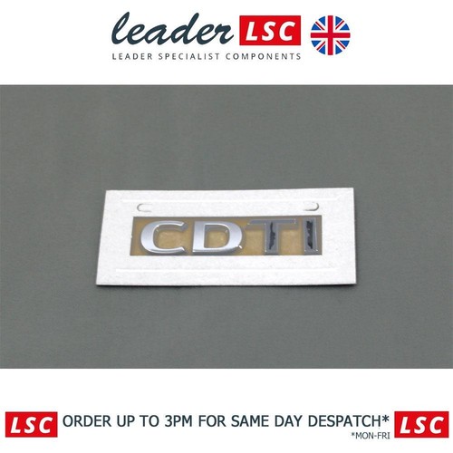 Original Vauxhall CDTi Badge Emblem Astra J GTC 2010 to 2016 New ...