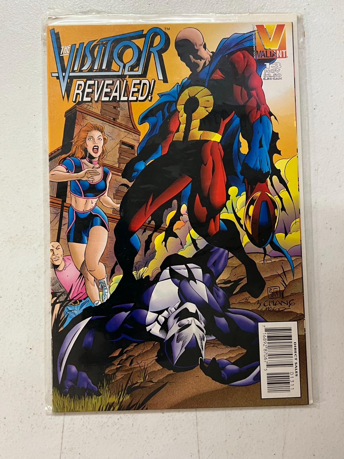 Valiant Comics: THE VISITOR REVEALED #13 NOV 1995 | Combined Shipping B&B | eBay