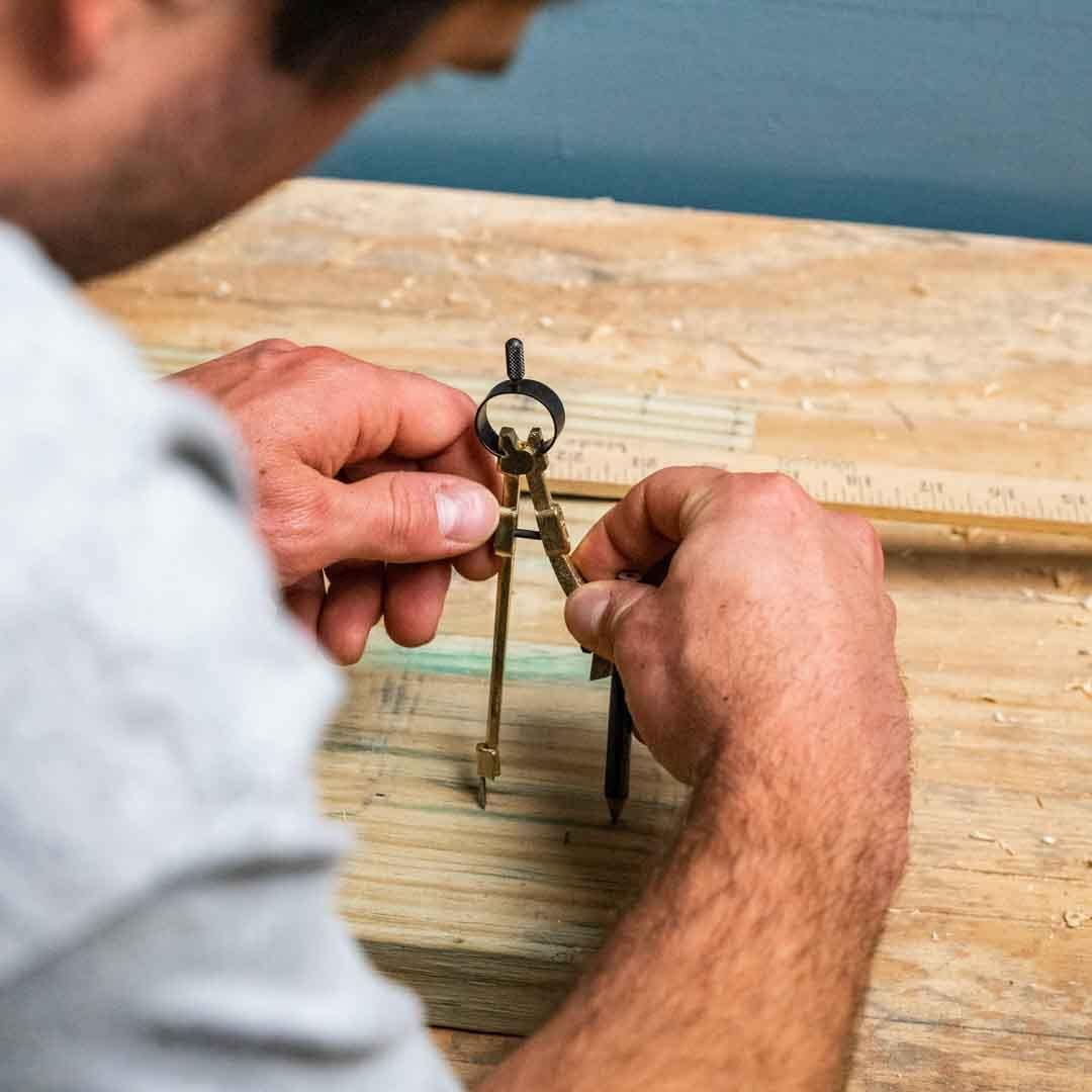 842 Precision Pencil Compass, Includes Pencil , Yellow, 1 Count (Pack ...