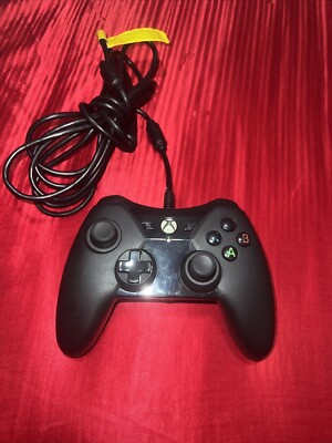 PowerA Microsoft XBOX 360 Black Wired Controller Model 1414135-02 ...