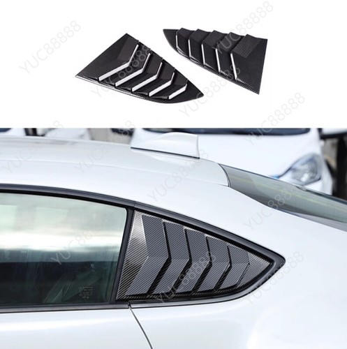 For 2022-2024 Toyota GR86/ BRZ ABS Carbon Fibre Style Side Rear Shutter ...