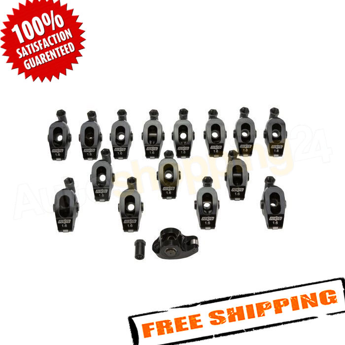 Lunati 15390-16 Voodoo Aluminum Roller Rocker Arms - Set Of 16 | eBay