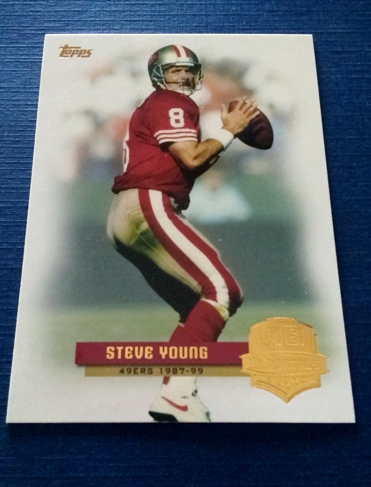 2012 Topps Football Steve Young Quarterback Immortals Insert #QI-SY HOF ...