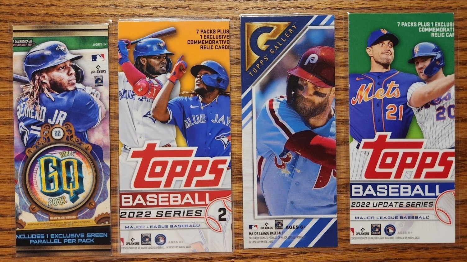 Baseball Trading Card MLB Sports Mets Jays Rays Handmade Bookmark ...