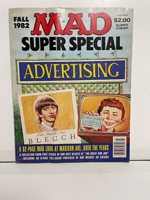 Mad Magazine Special #40 Fall 1982, G-VG Cond! | eBay