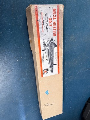 NOS Midwest Delta Hustler Xd-7 Vintage Balsa R/c Model airplane Kit | eBay