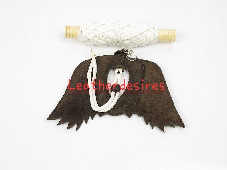 Falconry Leather Bird Lure including creance and Line falconry bird ...
