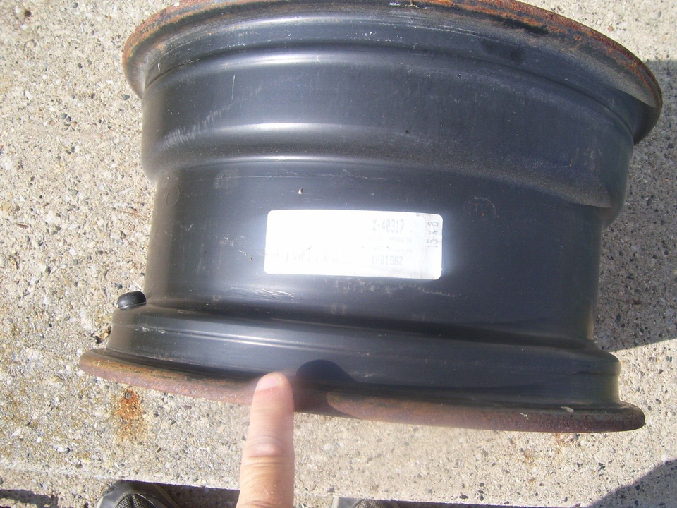 Original GM Corvette 15"x8" Rally Wheel, (code K193 10 20 AZ) | eBay