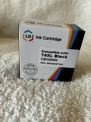 NEW LD Ink Cartridge 74XL CB336WN Black Ink Cartridge Fast Shipping! | eBay