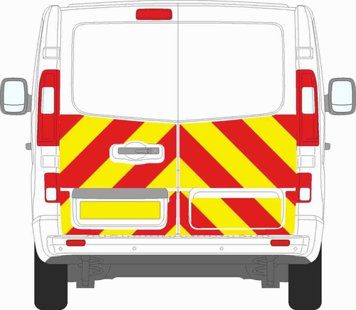 VAUXHALL VIVARO VAN 2014-2018 1/2 PRISMATIC CHEVRON KIT CHAPTER 8 ...