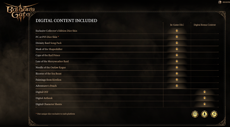 ONLY DLC * Baldur’s Gate 3 BG3 Collector's Edition CE (PC) Baldurs ...