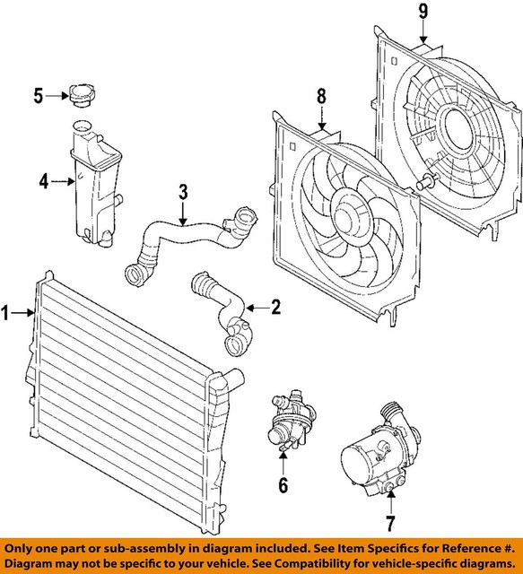 Genuine OEM Upper Radiator Coolant Hose for BMW 17127537717 for sale ...