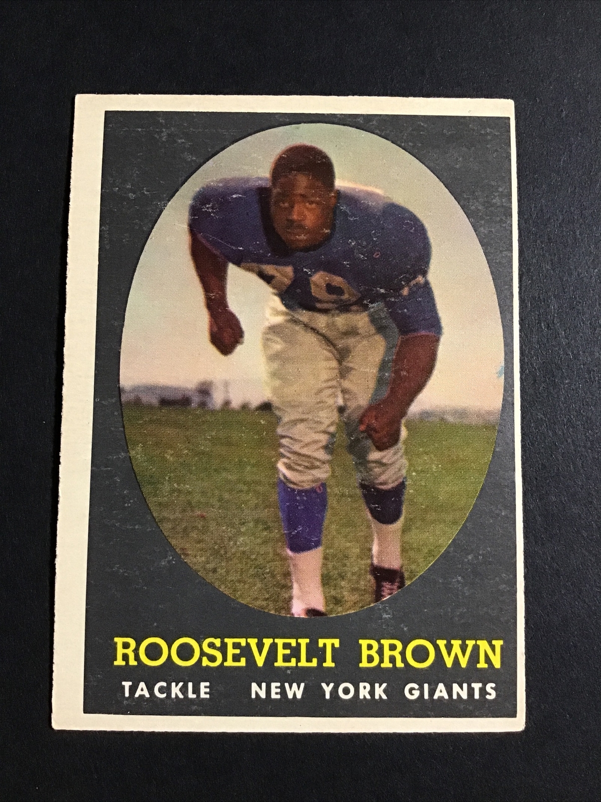 1958 Topps #102 Roosevelt Brown - NFL Football - Very Nice! - 6605 | eBay