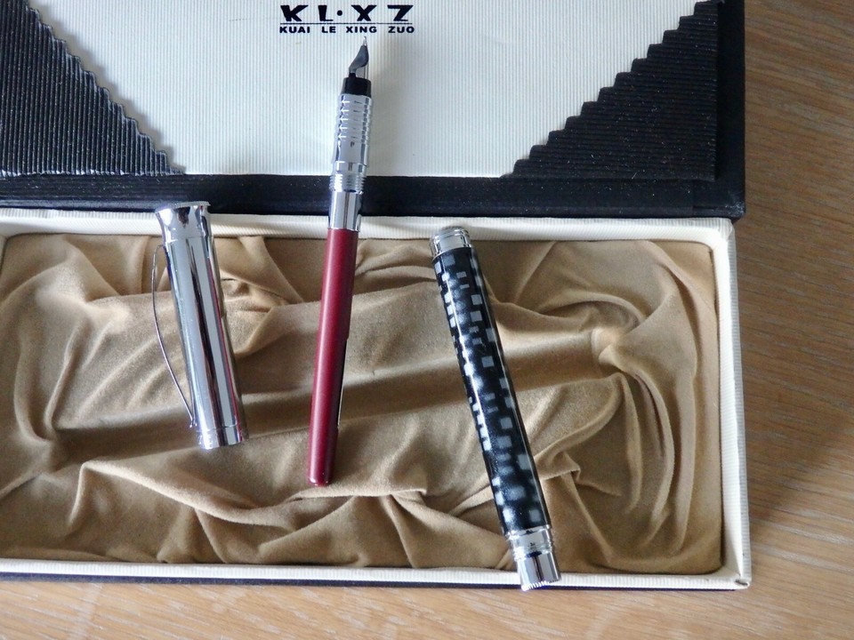 Kuai Le Xing Zuo Fountain pen in box. Never used. Unwanted gift | eBay UK