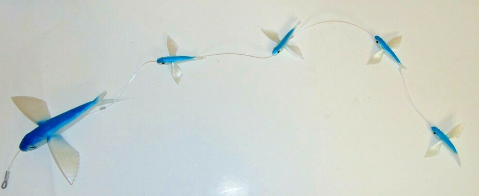 Daisy Chain Flying Fish Fishing Teaser Lure Mahi ONO Tuna Marlin Big ...