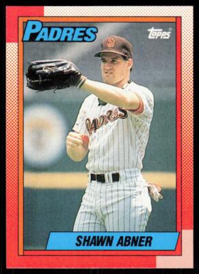 1990 Topps 122 Shawn Abner San Diego Padres | eBay