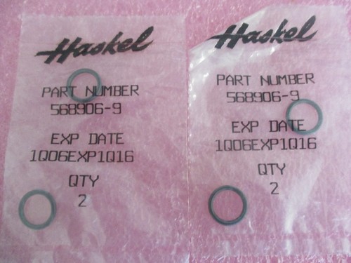 Lot of Haskel Part Number: 568906-9 Retaining Rings. 2 X 2 Packs. New ...