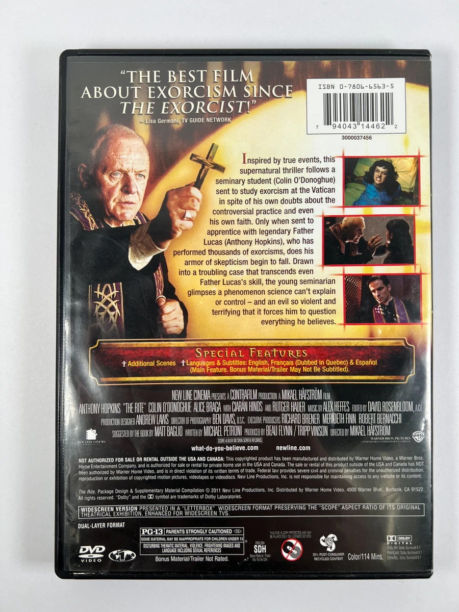 The Rite Dvd Cover
