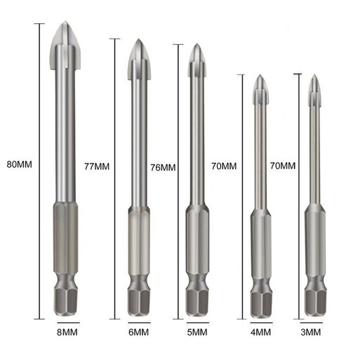 Drilling Tool Triangle Bit Cemented Carbide Tool Part Replacement 4 ...