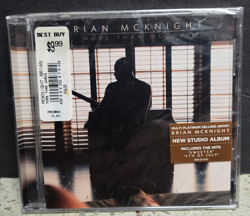 Brian McKnight : More Than Words CD (2013) Sealed Never Opened - free ...