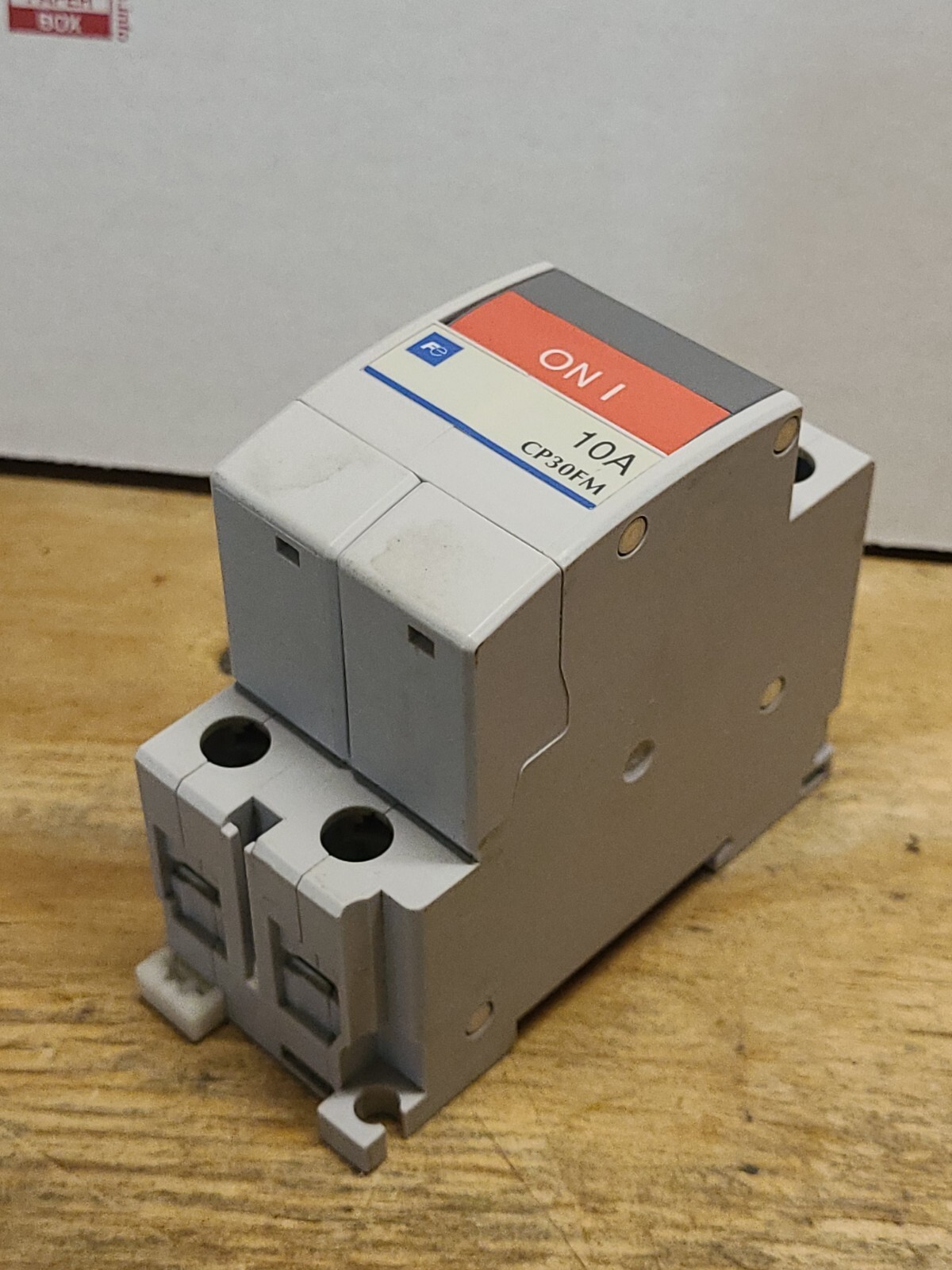FUJI Circuit protector CP30FM-2P010 ..10A.. 2 POLE...250V AC, 125V DC ...