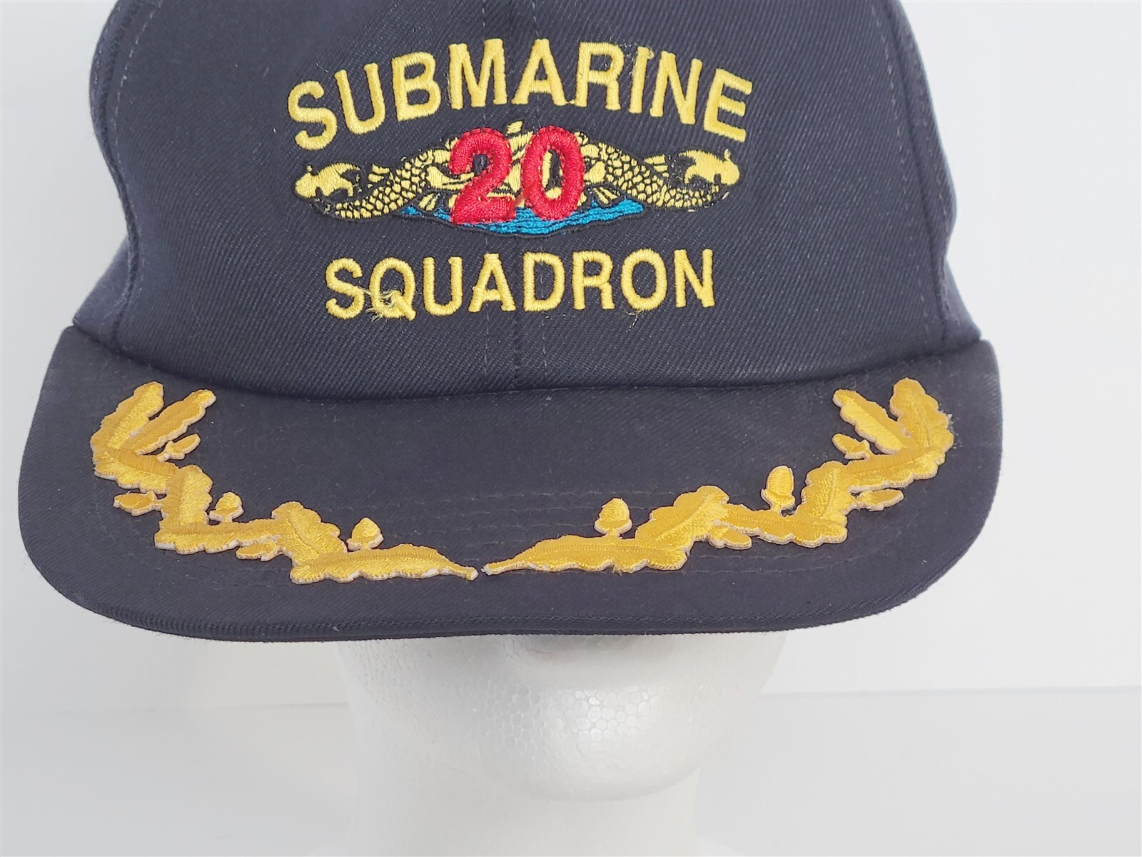US Navy Submarine Squadron 20 Blue Ball Cap Hat Leave… - Gem