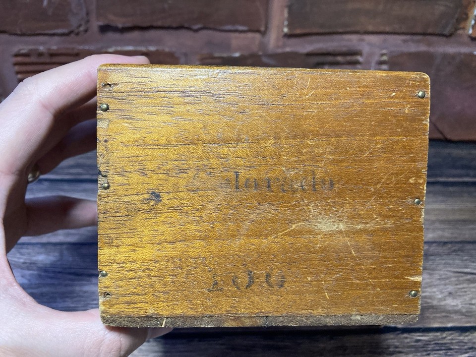 WW1 Or WW2 US GI Cigar Box Trench Art ? German Iron Cross Case ? WWI ...