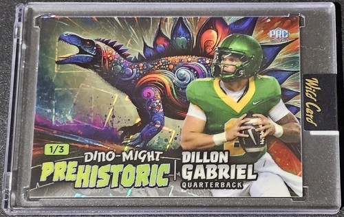 2024 Wild Card Prehistoric Dino-Might Dillon Gabriel #'d 1/3 - #PHSTG2 ...