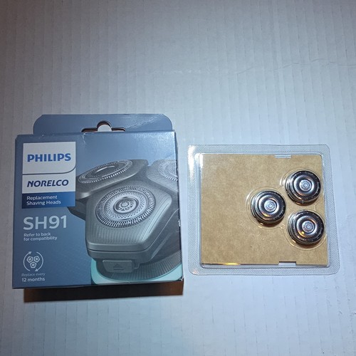 Philips Norelco Genuine SH91/52 Replacement Electric Shaving Heads New ...