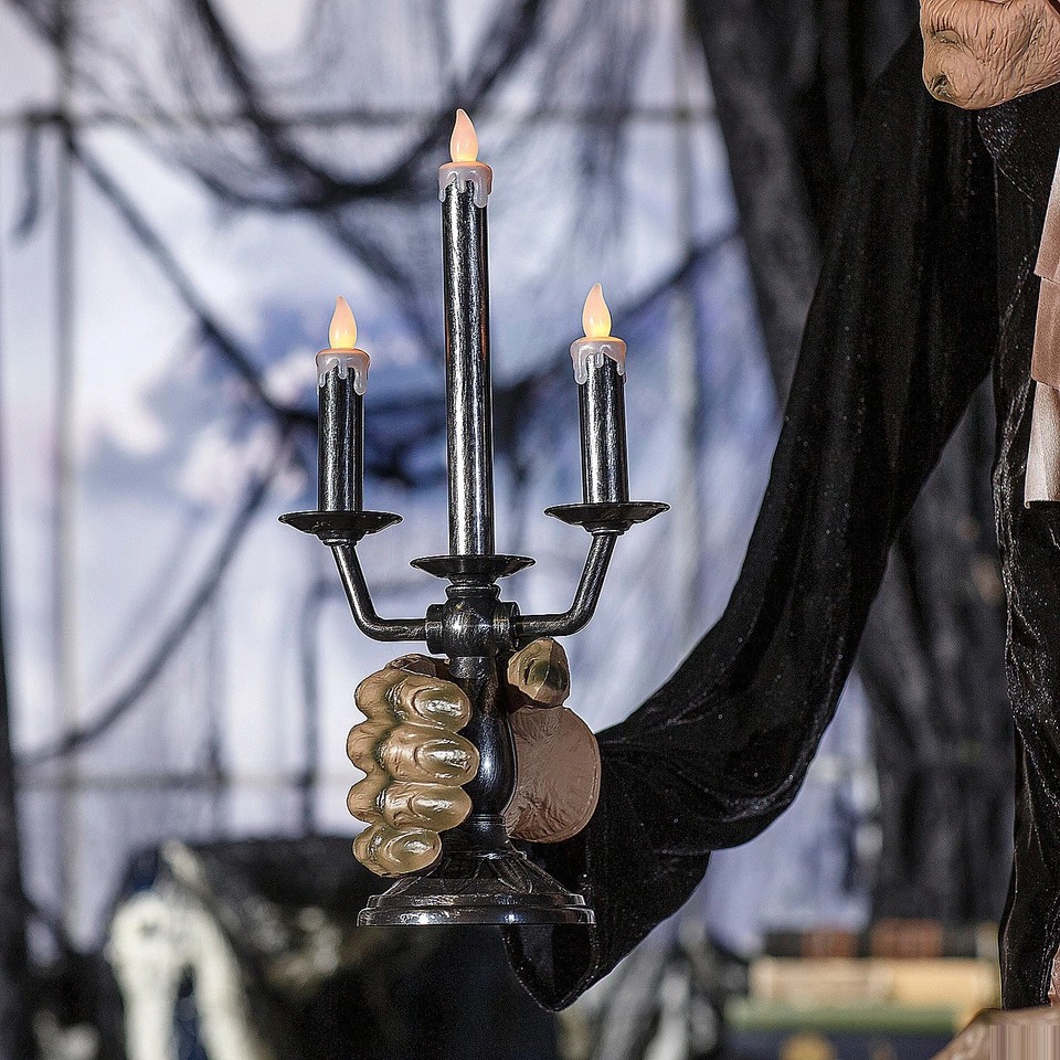 Animated Butler - Butler Decoration with Raven – Halloween Prop with ...