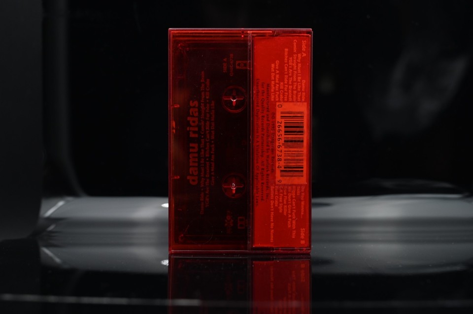 Damu Ridas Cassette Red Tape 1995 Dangerous Records Gangsta Rap 90s ...