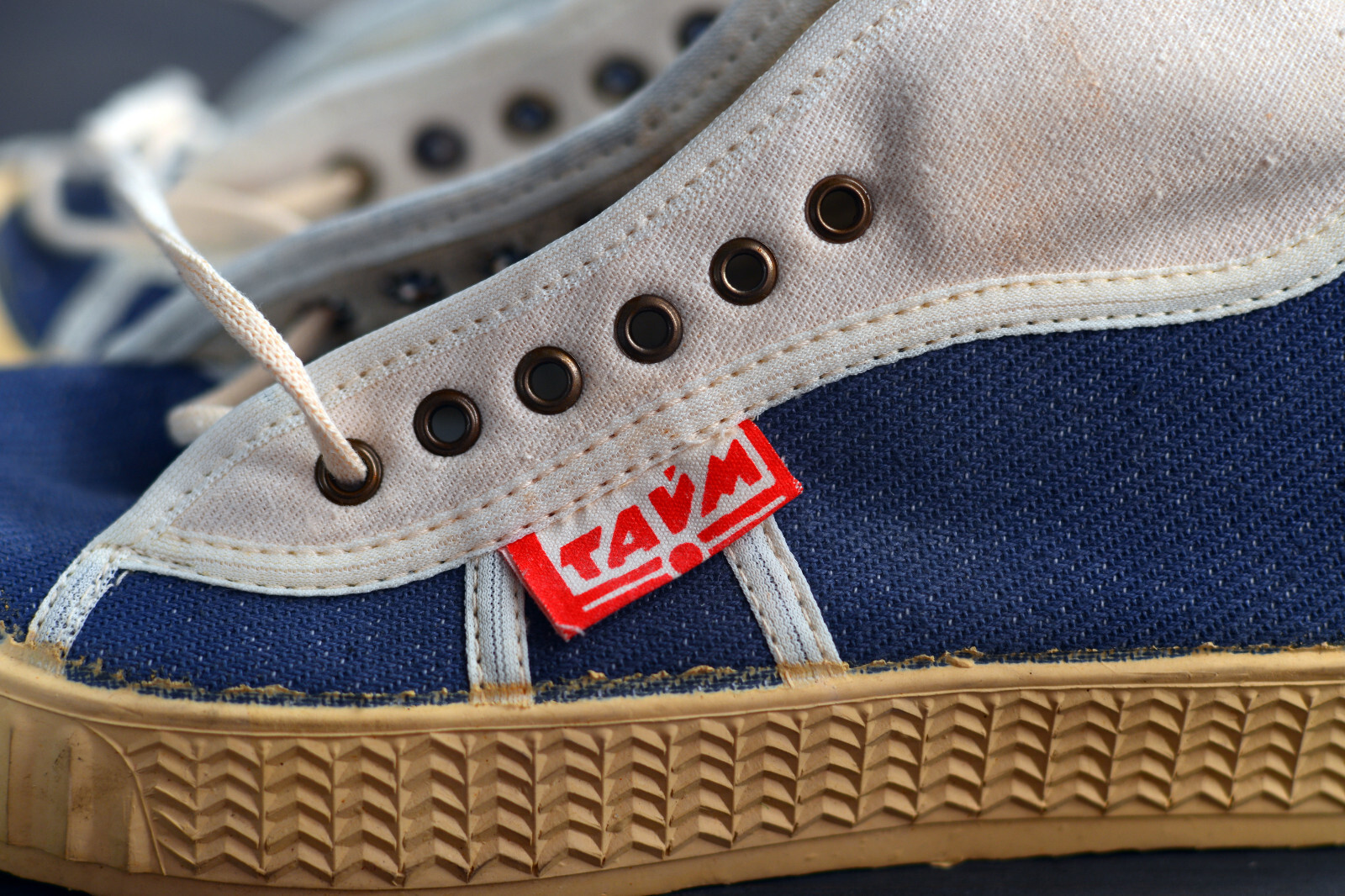 1987 Retro Vintage Soviet USSR Sport Sneakers Shoes Rubber Boots Size ...