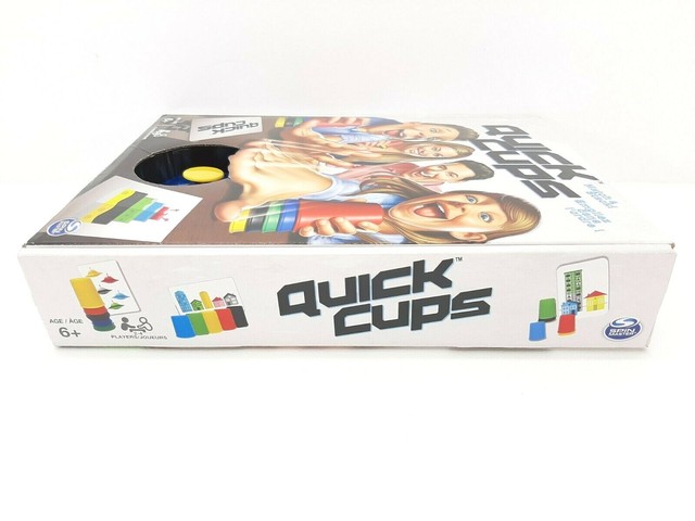 Quick Cups Match & Stack Game Age 6 2-4 Players Spin Master Fast Ship ...