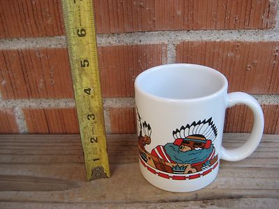 Vintage *** NATIVE AMERICAN ART *** Ceramic Mug USA | eBay