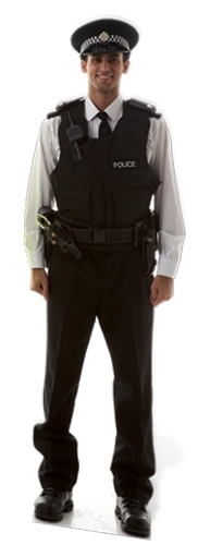 Policeman Cardboard Cutout Fun Figure 185cm Tall - Great for Special ...