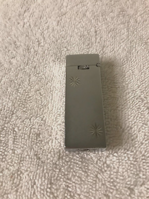 VINTAGE SCRIPTO BUTANE SILVERTONE LIGHTER JAPAN | eBay