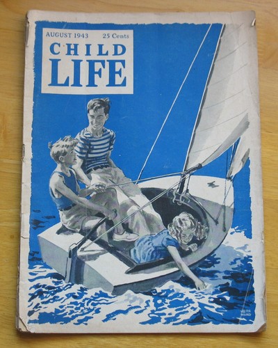 Child Life Magazine - August 1943 | eBay