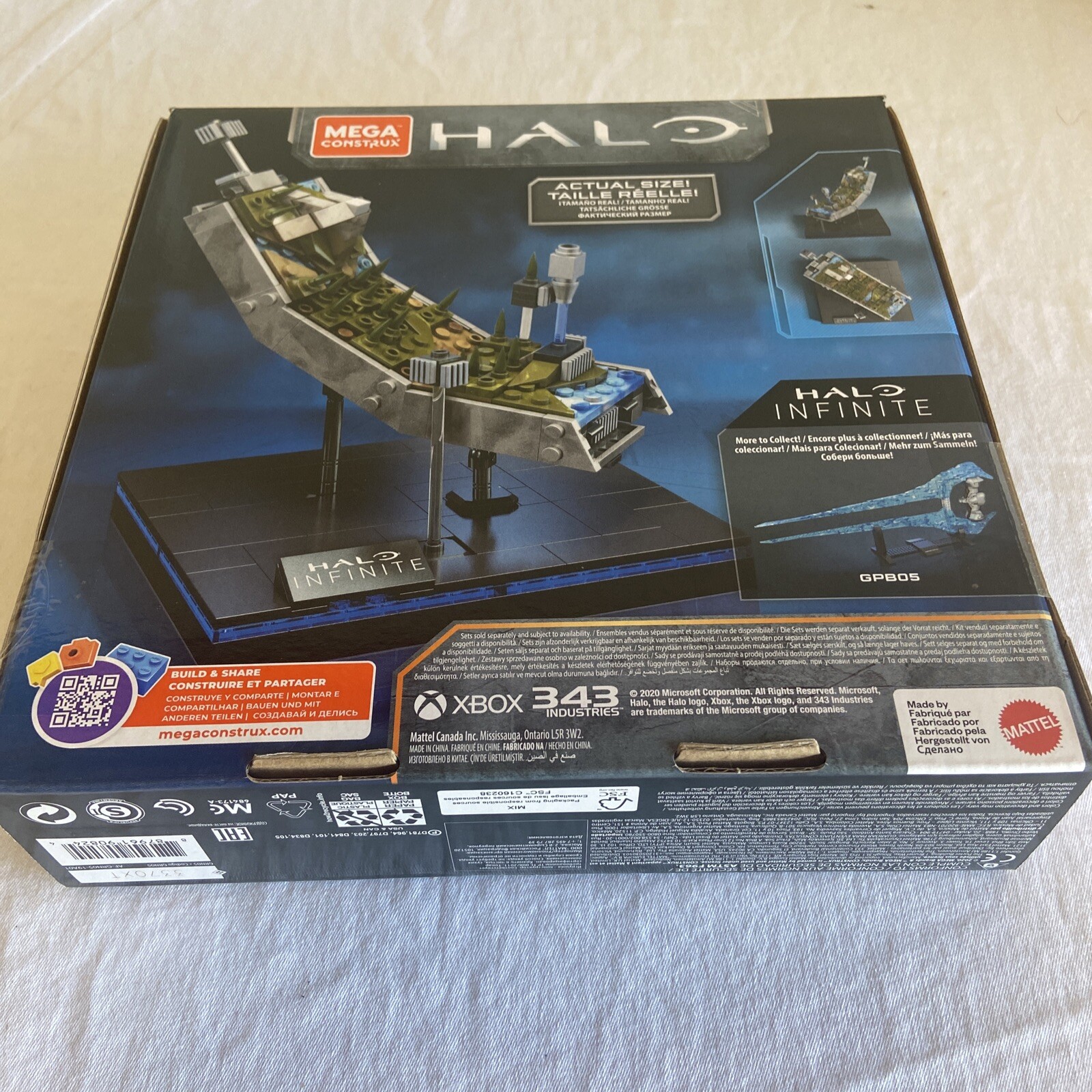 MEGA Construx Halo Infinite Forerunner Ring Installation Set GRN05 for ...