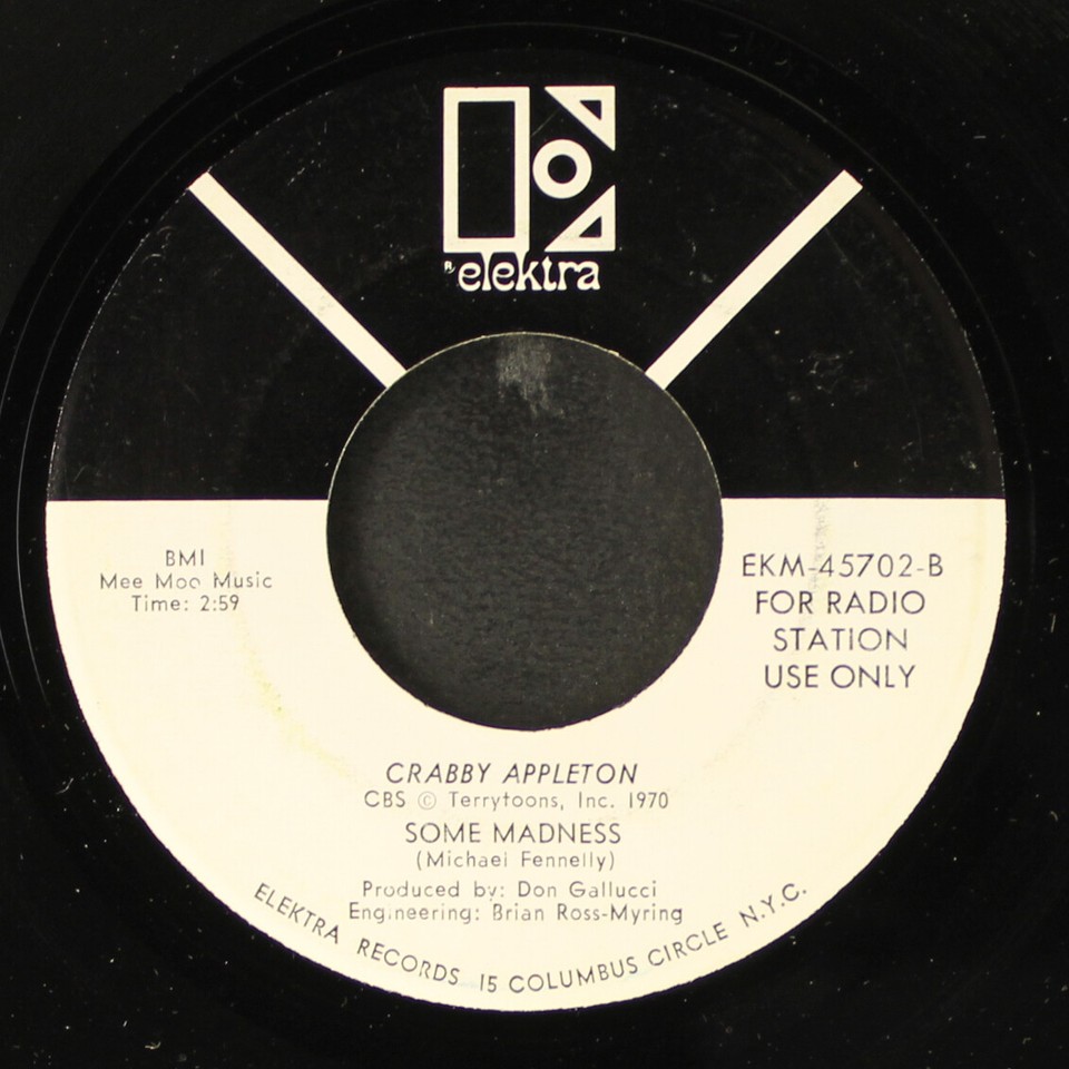 CRABBY APPLETON: lucy ELEKTRA 7" Single 45 RPM | eBay